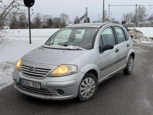 Blue Citroen C3 2004 in Vilnius, with an engine capacity of 1.40 L and mileage of 339 thousand km for 999 €, photo 3 on AUTOMOTO.COM.LV