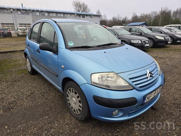 Blue Citroen C3 2005 in Riga, with an engine capacity of 1.40 L and mileage of 0 thousand km for 1200 €, photo 2 on AUTOMOTO.COM.LV