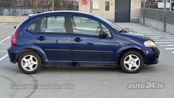 Blue Citroen C3 2005 in Tallinn, with an engine capacity of 1.10 L and mileage of 145 thousand km for 1490 €, photo 1 on AUTOMOTO.COM.LV