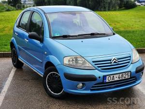 Blue Citroen C3 2005 in Riga, with an engine capacity of 1.40 L and mileage of 279 thousand km for 950 €, photo 5 on AUTOMOTO.COM.LV