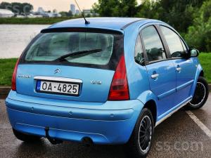 Blue Citroen C3 2005 in Riga, with an engine capacity of 1.40 L and mileage of 279 thousand km for 950 €, photo 6 on AUTOMOTO.COM.LV