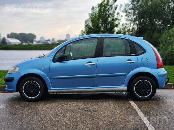 Синий Ситроен С3 2005 в Рига, объемом двигателя 1.40 л и пробегом 279 тыс. км за 950 €, фото 7 на AUTOMOTO.COM.LV