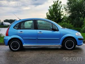 Blue Citroen C3 2005 in Riga, with an engine capacity of 1.40 L and mileage of 279 thousand km for 950 €, photo 9 on AUTOMOTO.COM.LV