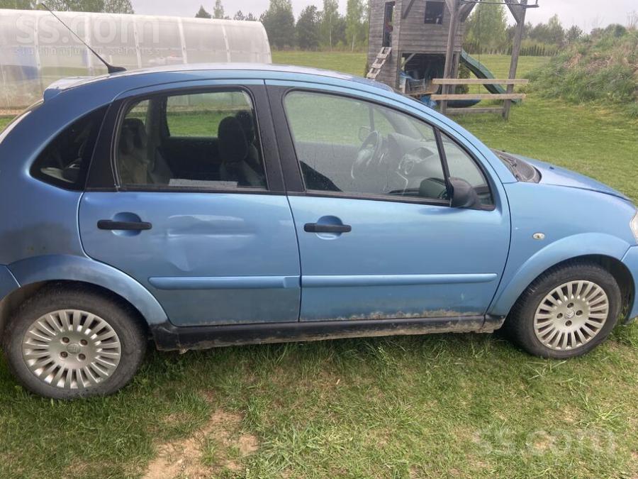 Zils Citroen C3 2006 Ogre, ar dzinēja tilpumu 1.40 L un nobraukumu 204 tūkst. km par 250 €, foto 4 vietnē AUTOMOTO.COM.LV