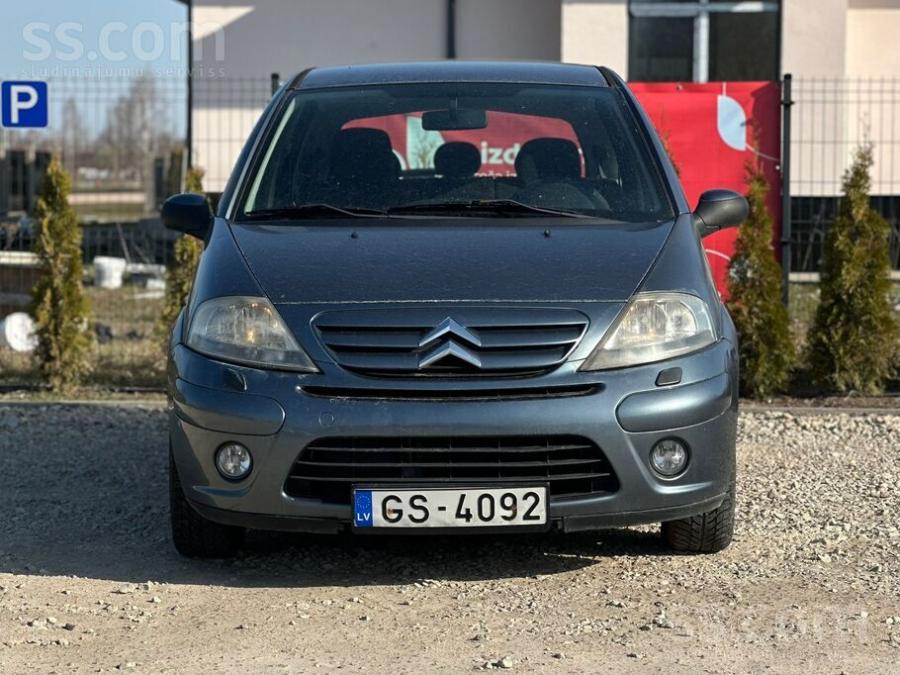 Синий Ситроен С3 2007 в Елгава, объемом двигателя 1.40 л и пробегом 0 тыс. км за 1000 €, фото 1 на AUTOMOTO.COM.LV