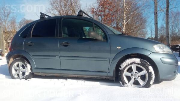 Blue Citroen C3 2008 in Jekabpils, with an engine capacity of 1.40 L and mileage of 224 thousand km for 2100 €, photo 2 on AUTOMOTO.COM.LV