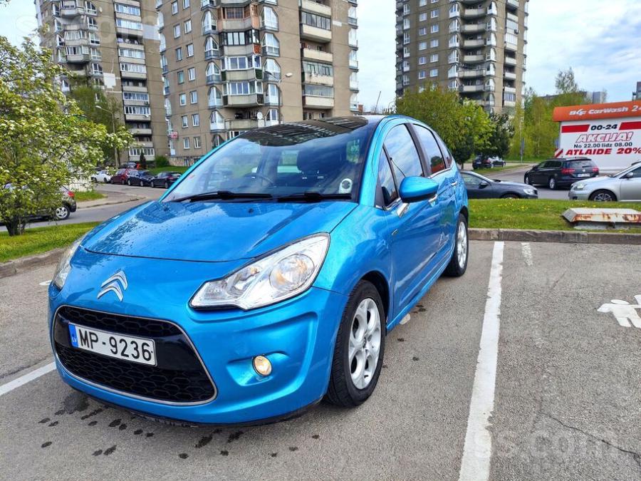 Zils Citroen C3 2010 Rīga, ar dzinēja tilpumu 1.60 L un nobraukumu 96 tūkst. km par 800 €, foto 2 vietnē AUTOMOTO.COM.LV