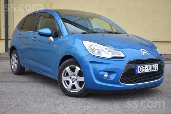 Blue Citroen C3 2010 in Talsi, with an engine capacity of 1.60 L and mileage of 155 thousand km for 3900 €, photo 1 on AUTOMOTO.COM.LV