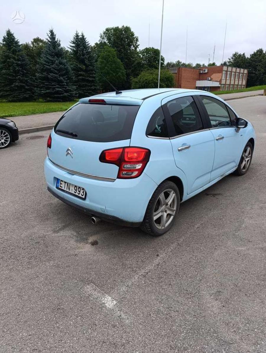 Zils Citroen C3 2010 Alīta, ar dzinēja tilpumu 1.40 L un nobraukumu 260 tūkst. km par 1050 €, foto 3 vietnē AUTOMOTO.COM.LV