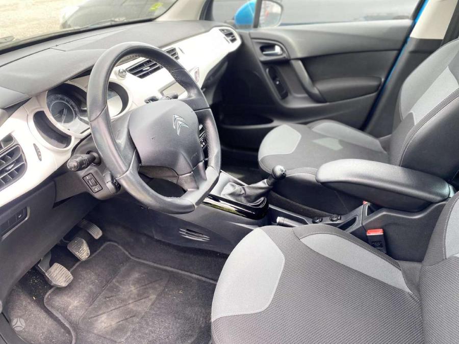 Zils Citroen C3 2011 Kauņa, ar dzinēja tilpumu 1.60 L un nobraukumu 165 tūkst. km par 3350 €, foto 14 vietnē AUTOMOTO.COM.LV