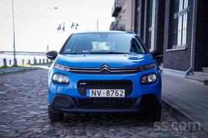 Blue Citroen C3 2017 in Riga, with an engine capacity of 1.20 L and mileage of 96 thousand km for 6100 €, photo 3 on AUTOMOTO.COM.LV