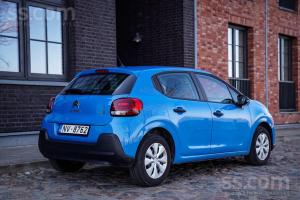 Blue Citroen C3 2017 in Riga, with an engine capacity of 1.20 L and mileage of 96 thousand km for 6100 €, photo 5 on AUTOMOTO.COM.LV