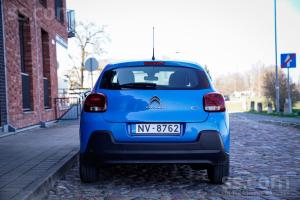 Blue Citroen C3 2017 in Riga, with an engine capacity of 1.20 L and mileage of 96 thousand km for 6100 €, photo 6 on AUTOMOTO.COM.LV
