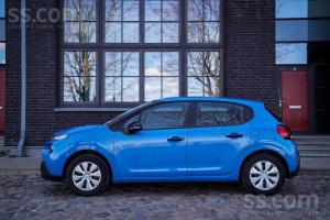 Blue Citroen C3 2017 in Riga, with an engine capacity of 1.20 L and mileage of 96 thousand km for 6100 €, photo 8 on AUTOMOTO.COM.LV