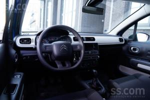 Blue Citroen C3 2017 in Riga, with an engine capacity of 1.20 L and mileage of 96 thousand km for 6100 €, photo 22 on AUTOMOTO.COM.LV