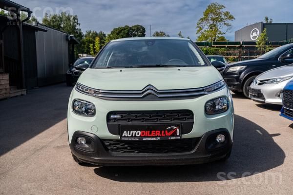 Blue Citroen C3 2017 in Riga, with an engine capacity of 1.20 L and mileage of 0 thousand km for 5650 €, photo 3 on AUTOMOTO.COM.LV