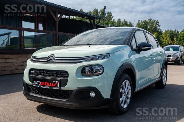 Blue Citroen C3 2017 in Riga, with an engine capacity of 1.20 L and mileage of 0 thousand km for 5650 €, photo 5 on AUTOMOTO.COM.LV
