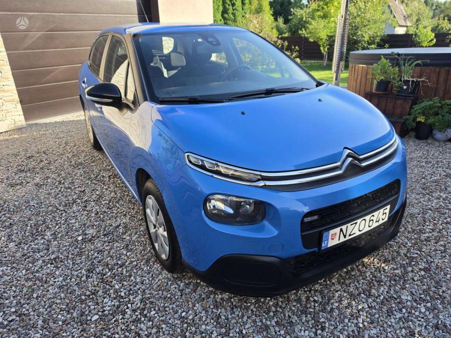 Blue Citroen C3 2017 in Klaipeda, with an engine capacity of 1.20 L and mileage of 142 thousand km for 4500 €, photo 9 on AUTOMOTO.COM.LV