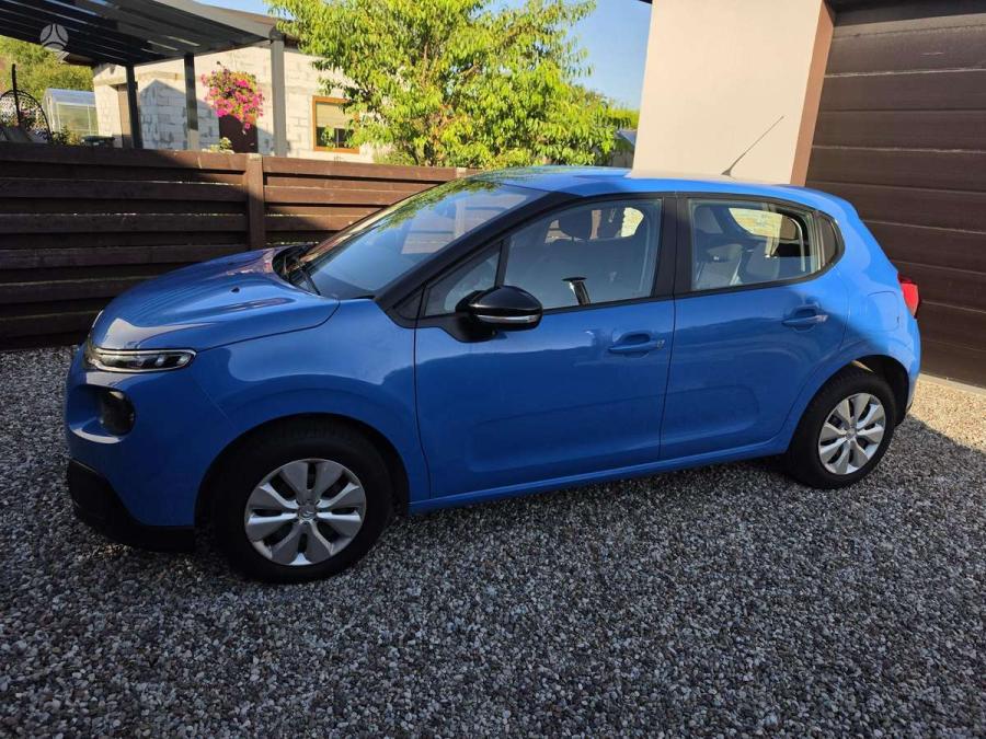 Blue Citroen C3 2017 in Klaipeda, with an engine capacity of 1.20 L and mileage of 142 thousand km for 4500 €, photo 10 on AUTOMOTO.COM.LV