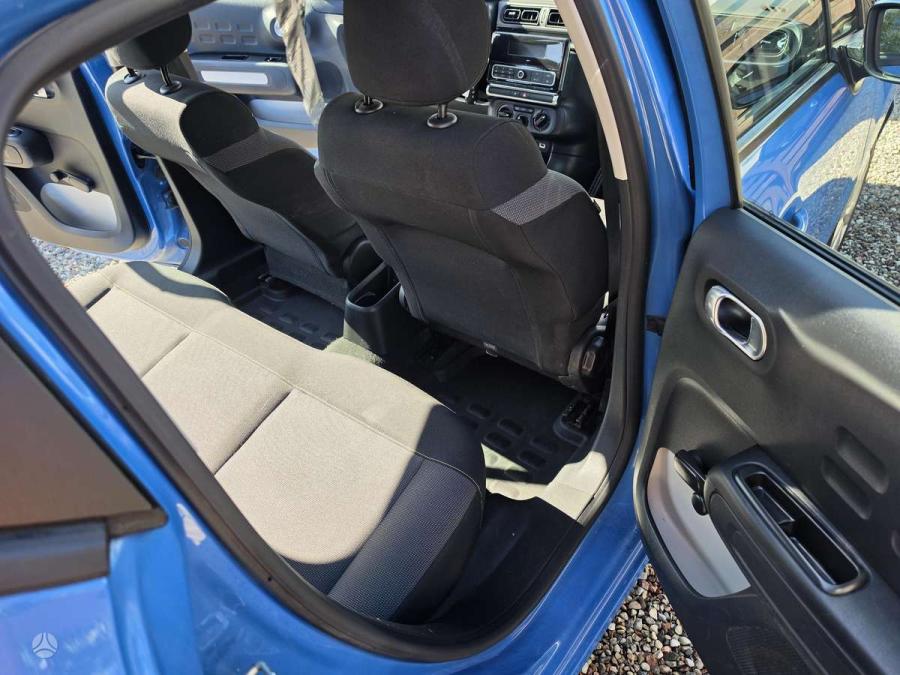 Blue Citroen C3 2017 in Klaipeda, with an engine capacity of 1.20 L and mileage of 142 thousand km for 4500 €, photo 15 on AUTOMOTO.COM.LV