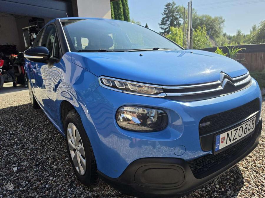 Blue Citroen C3 2017 in Klaipeda, with an engine capacity of 1.20 L and mileage of 142 thousand km for 4500 €, photo 19 on AUTOMOTO.COM.LV