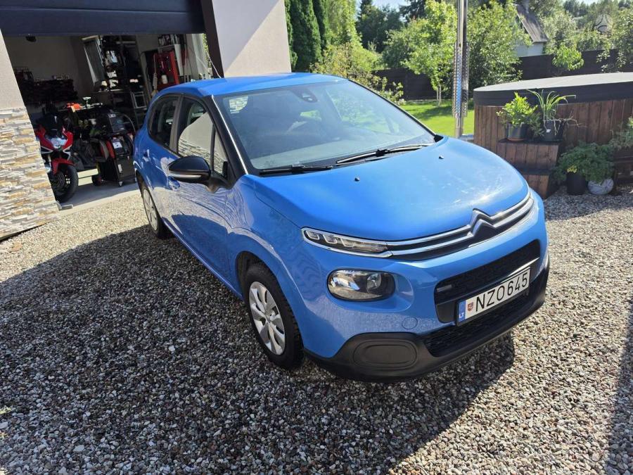 Blue Citroen C3 2017 in Klaipeda, with an engine capacity of 1.20 L and mileage of 142 thousand km for 4500 €, photo 23 on AUTOMOTO.COM.LV