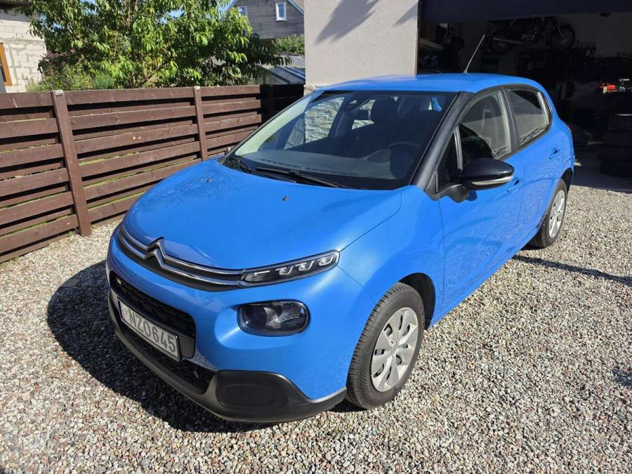 Blue Citroen C3 2017 in Klaipeda, with an engine capacity of 1.20 L and mileage of 142 thousand km for 4500 €, photo 25 on AUTOMOTO.COM.LV