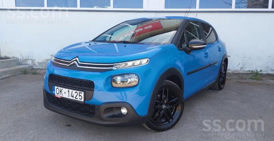 Zils Citroen C3 2018 Tukums, ar dzinēja tilpumu 1.60 L un nobraukumu 218 tūkst. km par 7690 €, foto 3 vietnē AUTOMOTO.COM.LV