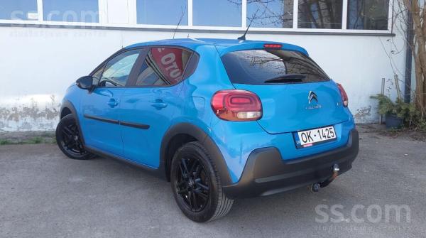Blue Citroen C3 2018 in Tukums, with an engine capacity of 1.60 L and mileage of 218 thousand km for 7690 €, photo 3 on AUTOMOTO.COM.LV