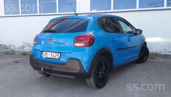 Blue Citroen C3 2018 in Tukums, with an engine capacity of 1.60 L and mileage of 218 thousand km for 7690 €, photo 4 on AUTOMOTO.COM.LV