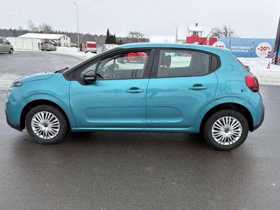 Blue Citroen C3 2021 in Taurage, with an engine capacity of 1.20 L and mileage of 78 thousand km for 6300 €, photo 5 on AUTOMOTO.COM.LV