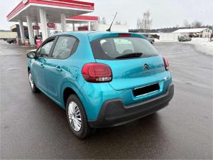 Blue Citroen C3 2021 in Taurage, with an engine capacity of 1.20 L and mileage of 78 thousand km for 6300 €, photo 6 on AUTOMOTO.COM.LV