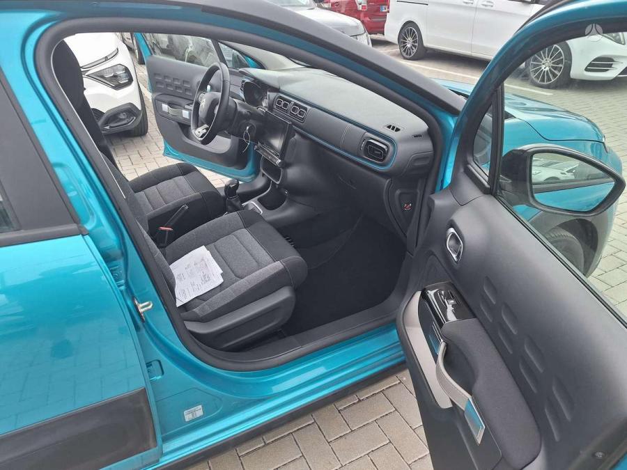 Blue Citroen C3 2021 in Taurage, with an engine capacity of 1.20 L and mileage of 7 thousand km for 8300 €, photo 14 on AUTOMOTO.COM.LV