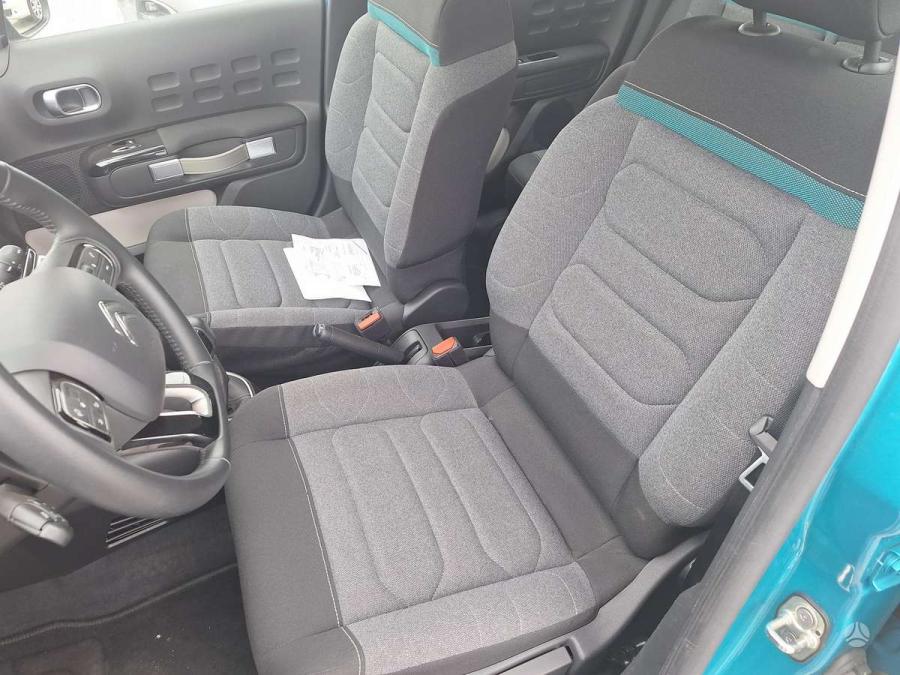 Blue Citroen C3 2021 in Taurage, with an engine capacity of 1.20 L and mileage of 7 thousand km for 8300 €, photo 18 on AUTOMOTO.COM.LV