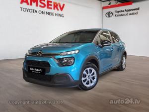 Zils Citroen C3 2021 Tallina, ar dzinēja tilpumu 1.20 L un nobraukumu 121 tūkst. km par 8690 €, foto  vietnē AUTOMOTO.COM.LV