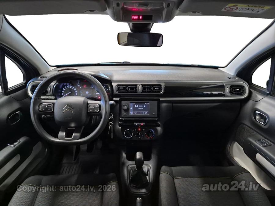 Zils Citroen C3 2021 Tallina, ar dzinēja tilpumu 1.20 L un nobraukumu 121 tūkst. km par 8690 €, foto 9 vietnē AUTOMOTO.COM.LV