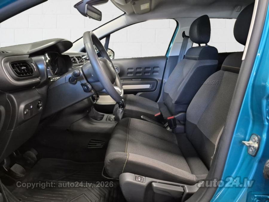 Zils Citroen C3 2021 Tallina, ar dzinēja tilpumu 1.20 L un nobraukumu 121 tūkst. km par 8690 €, foto 12 vietnē AUTOMOTO.COM.LV