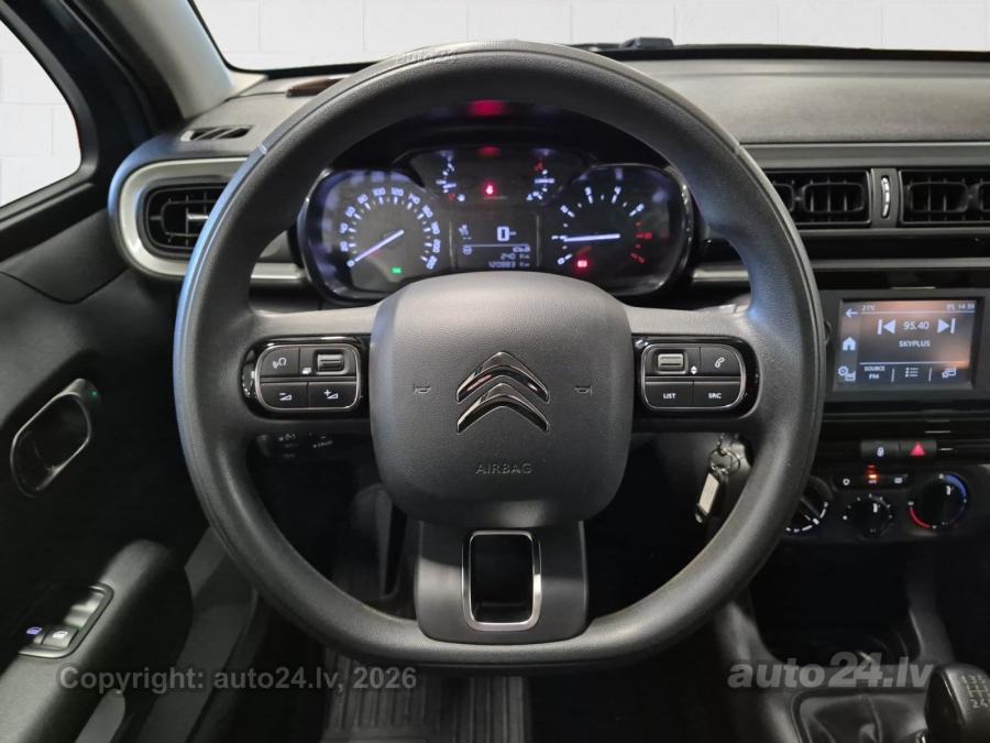 Zils Citroen C3 2021 Tallina, ar dzinēja tilpumu 1.20 L un nobraukumu 121 tūkst. km par 8690 €, foto 13 vietnē AUTOMOTO.COM.LV