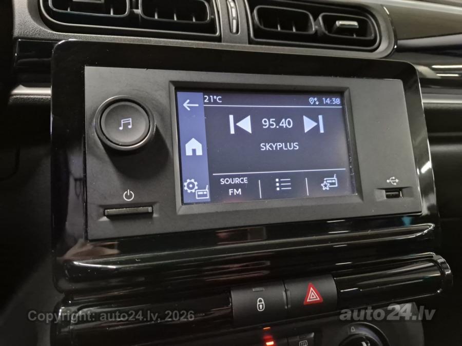 Zils Citroen C3 2021 Tallina, ar dzinēja tilpumu 1.20 L un nobraukumu 121 tūkst. km par 8690 €, foto 15 vietnē AUTOMOTO.COM.LV
