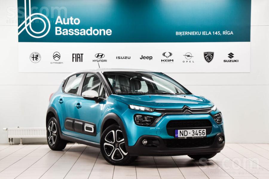 Zils Citroen C3 2022 Rīga, ar dzinēja tilpumu 1.20 L un nobraukumu 29 tūkst. km par 15990 €, foto 3 vietnē AUTOMOTO.COM.LV