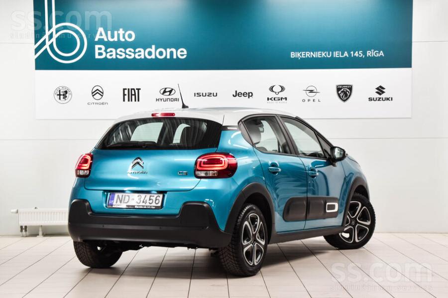 Zils Citroen C3 2022 Rīga, ar dzinēja tilpumu 1.20 L un nobraukumu 29 tūkst. km par 15990 €, foto 5 vietnē AUTOMOTO.COM.LV