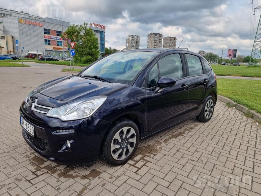 Синий Ситроен С3 2016 в Рига, объемом двигателя 1.60 л и пробегом 205 тыс. км за 5300 €, фото 3 на AUTOMOTO.COM.LV