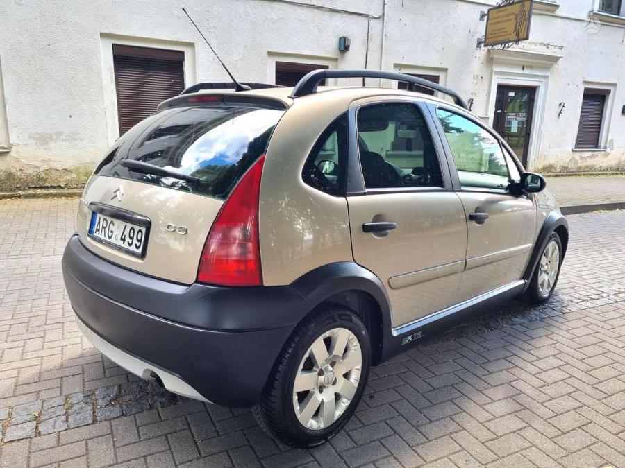 Brown Citroen C3 2005 in Jonava, with an engine capacity of 1.40 L and mileage of 118 thousand km for 1499 €, photo 7 on AUTOMOTO.COM.LV