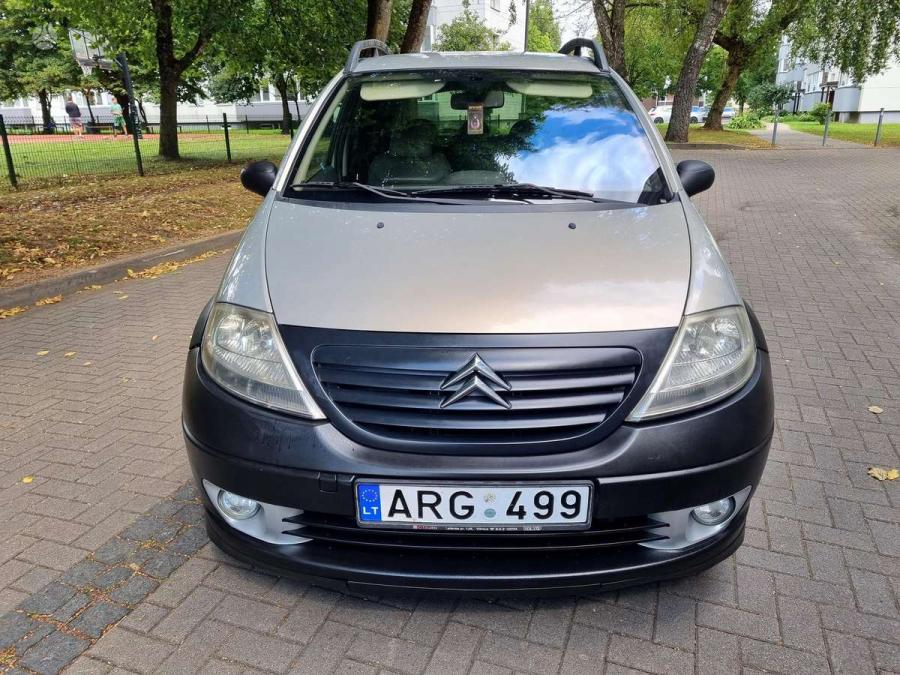 Brown Citroen C3 2005 in Jonava, with an engine capacity of 1.40 L and mileage of 118 thousand km for 1499 €, photo 10 on AUTOMOTO.COM.LV