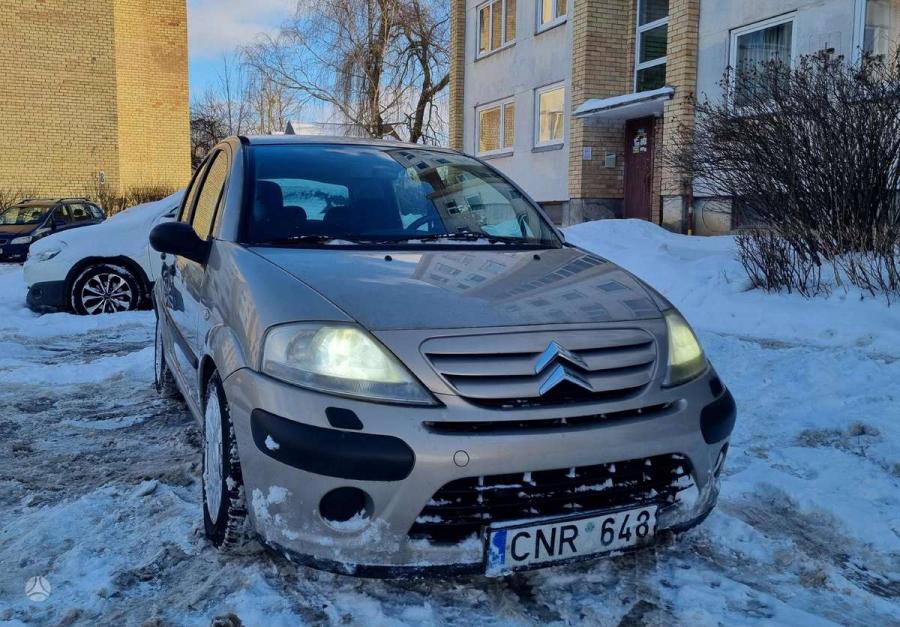 Brūns Citroen C3 2007 Kauņa, ar dzinēja tilpumu 1.36 L un nobraukumu 136 tūkst. km par 1050 €, foto 2 vietnē AUTOMOTO.COM.LV