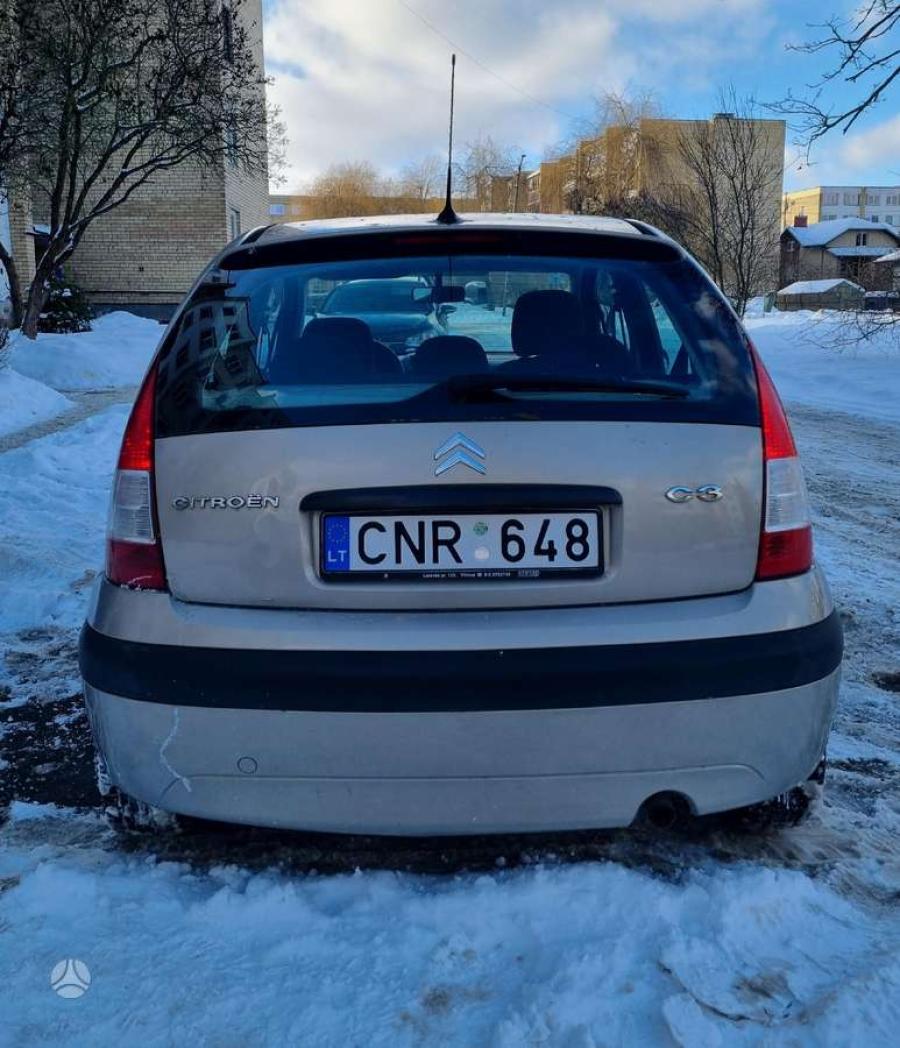 Brūns Citroen C3 2007 Kauņa, ar dzinēja tilpumu 1.36 L un nobraukumu 136 tūkst. km par 1050 €, foto 3 vietnē AUTOMOTO.COM.LV