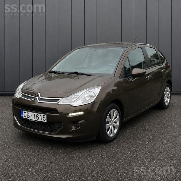 Brūns Citroen C3 2014 Rīga, ar dzinēja tilpumu 1.60 L un nobraukumu 239 tūkst. km par 4300 €, foto 1 vietnē AUTOMOTO.COM.LV
