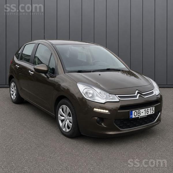 Brūns Citroen C3 2014 Rīga, ar dzinēja tilpumu 1.60 L un nobraukumu 239 tūkst. km par 4300 €, foto 3 vietnē AUTOMOTO.COM.LV