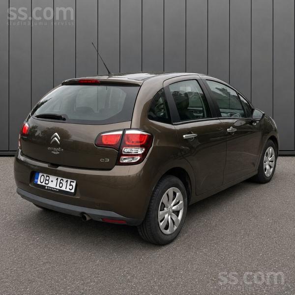 Brown Citroen C3 2014 in Riga, with an engine capacity of 1.60 L and mileage of 239 thousand km for 4300 €, photo 4 on AUTOMOTO.COM.LV