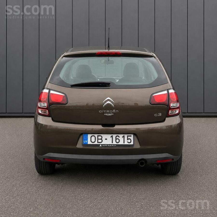 Brown Citroen C3 2014 in Riga, with an engine capacity of 1.60 L and mileage of 239 thousand km for 4300 €, photo 6 on AUTOMOTO.COM.LV